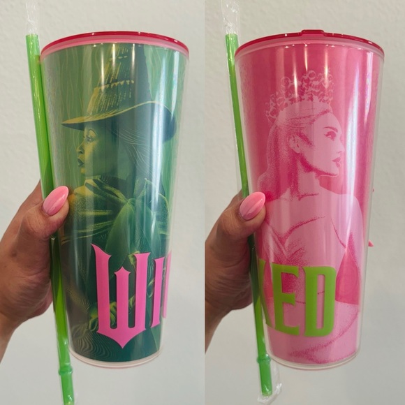 Universal | Kitchen | Wicked Elphaba Glinda Double Wall Tumbler ...